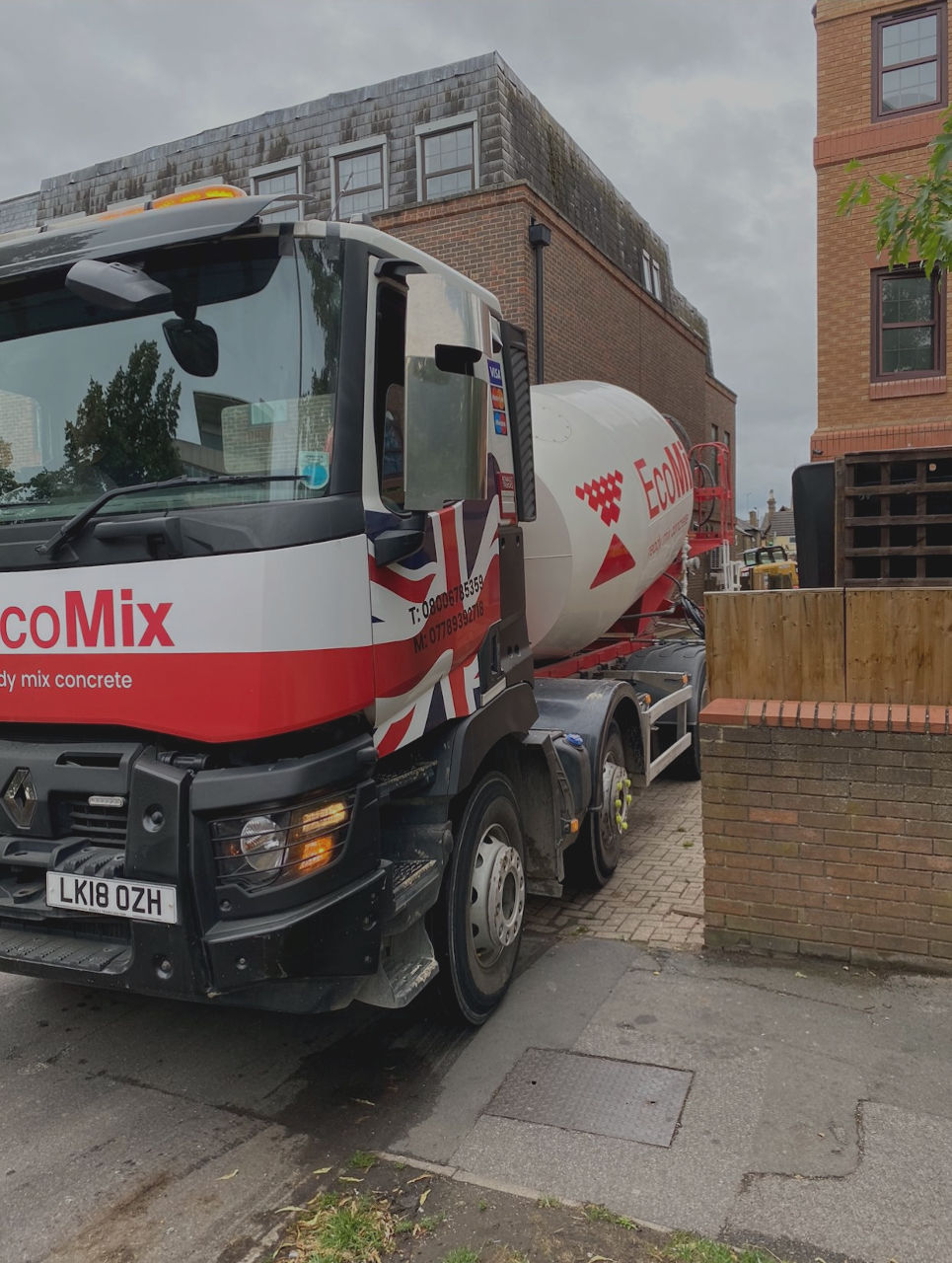 On-Site Mixed Concrete – Eco Mix